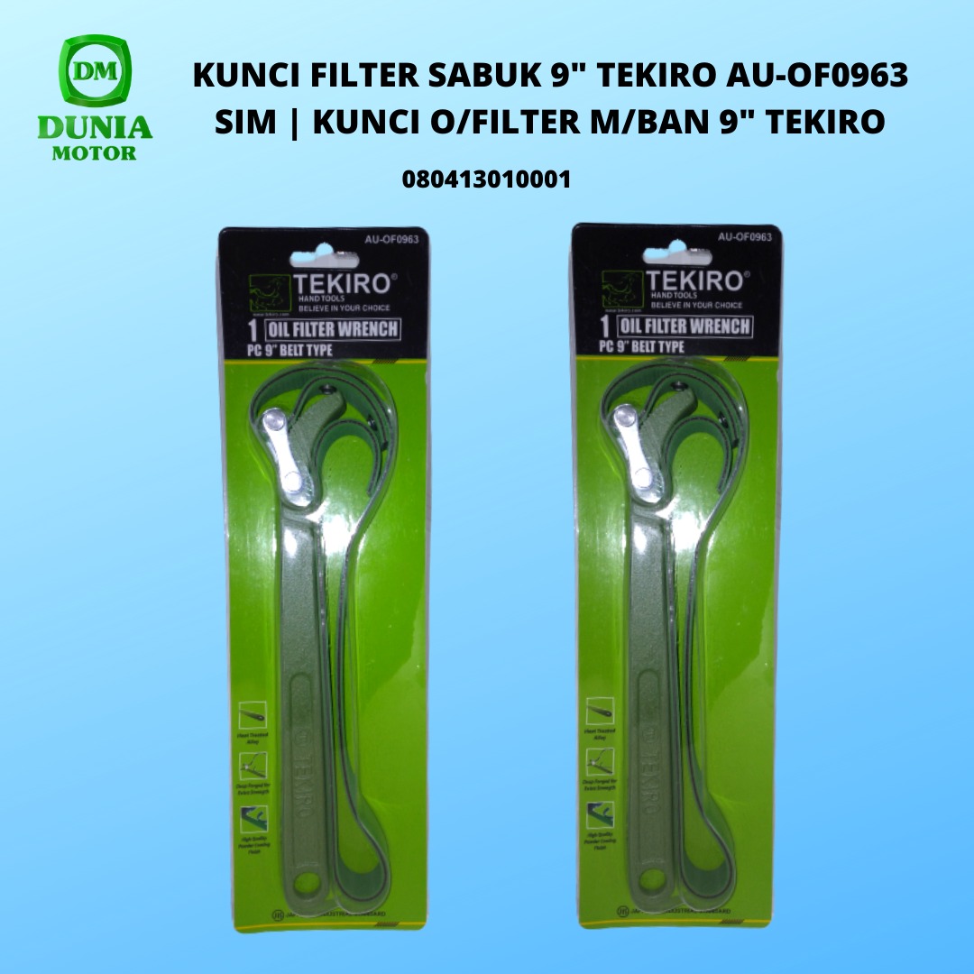 KUNCI FILTER SABUK 9 TEKIRO AU-OF0963 SIM - KUNCI O-FILTER M-BAN 9 ...