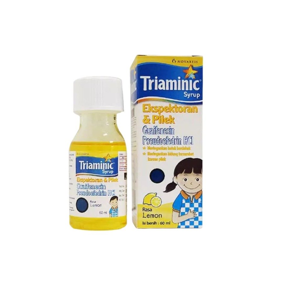 Jual TRIAMINIC EKSPECTORAN DAN PILEK SIRUP 60 ML | Shopee Indonesia