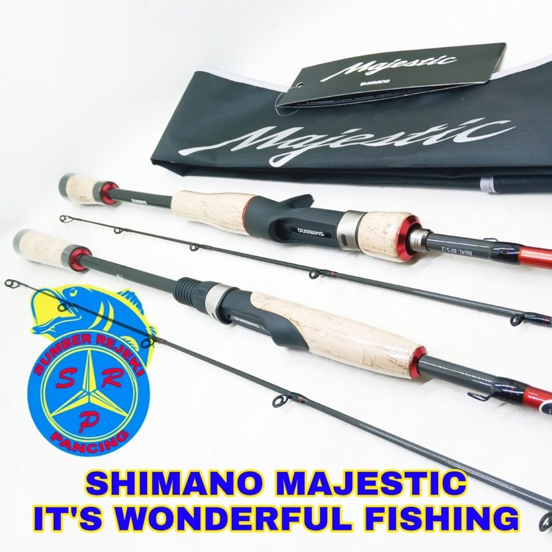 Jual Joran shimano majestic spinning dan bc | Shopee Indonesia