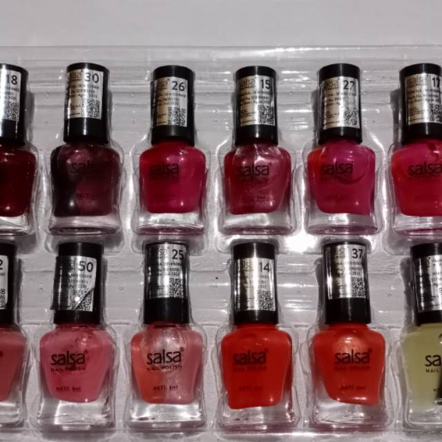 Jual Kutex kutek salsa ecer warna warni Indonesia|Shopee Indonesia