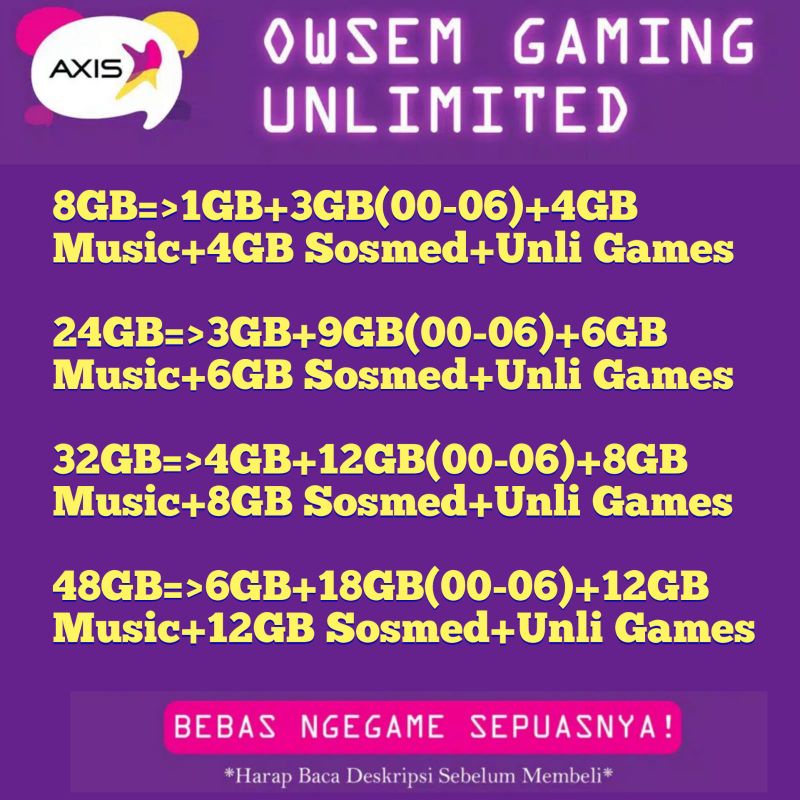 Harga Axis Terbaru Oktober 2022 |BigGo Indonesia