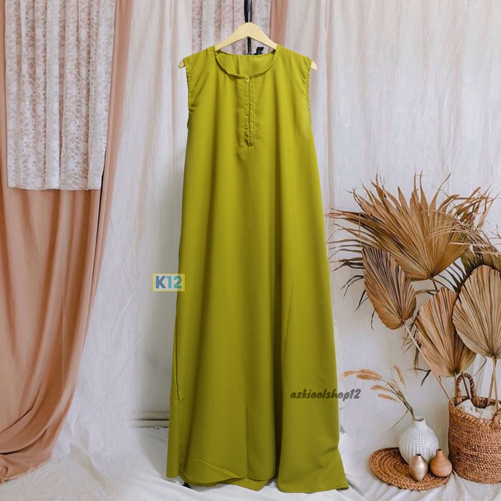 Jual (BISA CODE) INNER DRESS GAMIS ABAYA/INNER DRESS LEKBONG TANPA ...