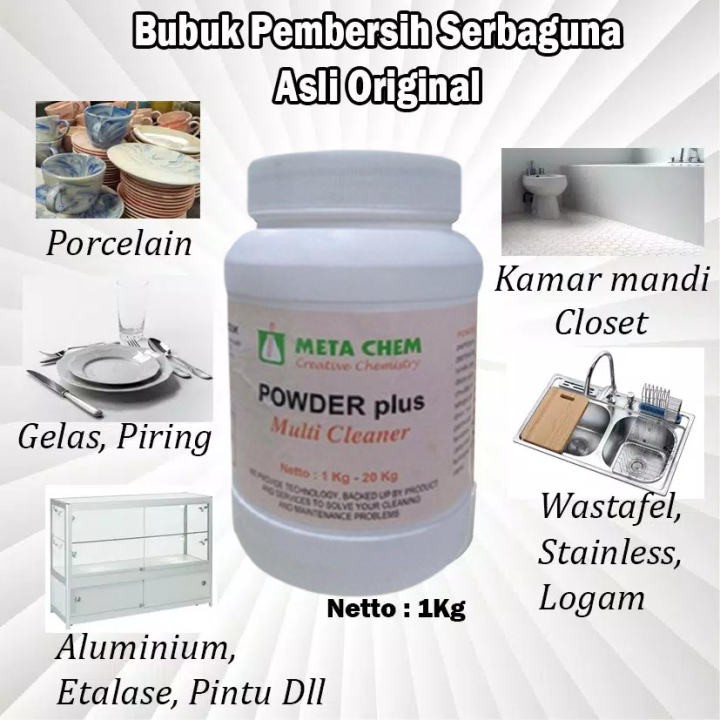 Jual META CHEM Bubuk Pembersih Multi Fungsi Asli Original Bersih dan Ekonomis Isi 1kg | Shopee ...