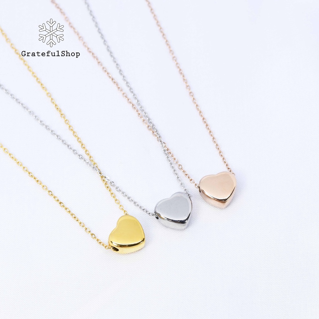 Jual Grateful - Agape Necklace Silver / Rosegold (Kalung Agape) (FREE ...