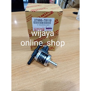 Jual selenoid assy atau magnetic Valve HT130 12V Hino Dutro 27690-78110 ...