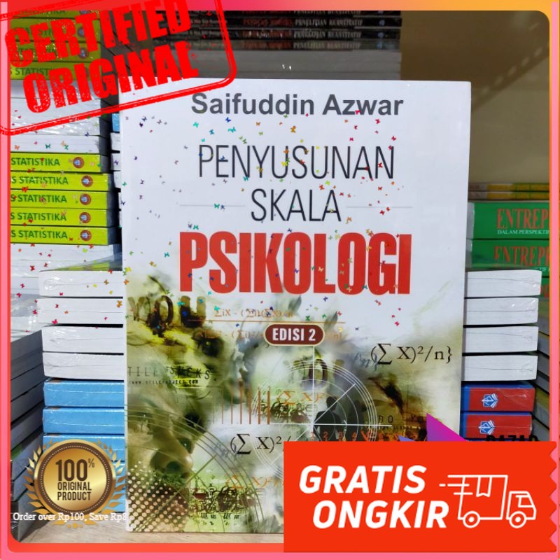 Jual BUKU Penyusunan Skala Psikologi Edisi 2 - Syaifudin Azwar ...