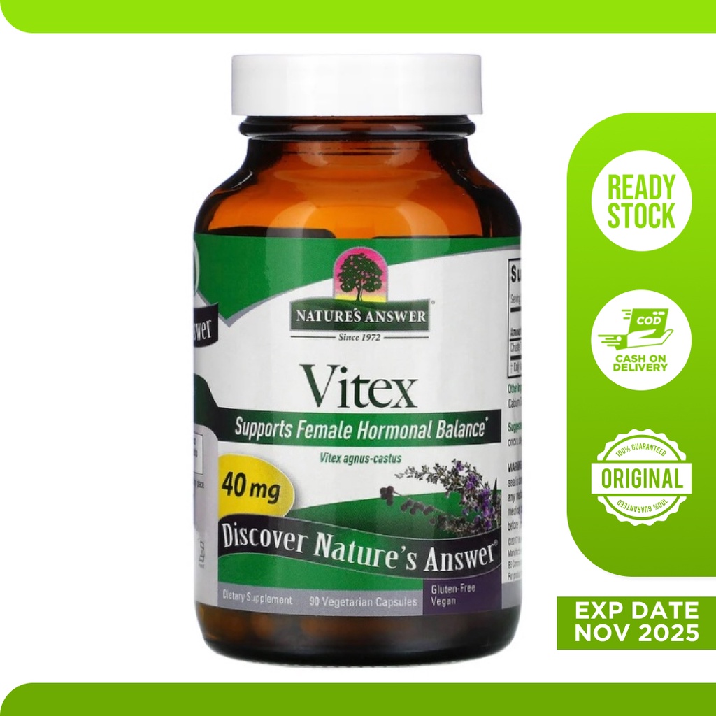 Jual Nature's Answer Vitex Berry Vitamin Promil Program Hamil Suplemen ...