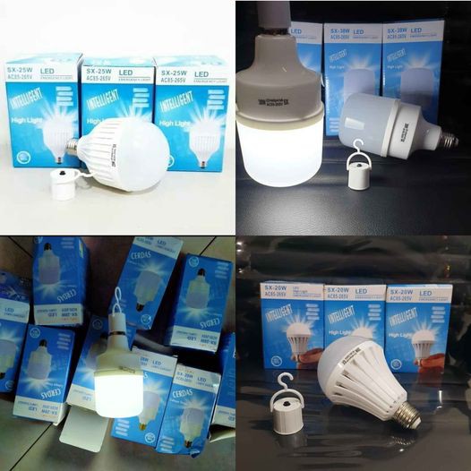 Jual LAMPU BOHLAM LED LAMPU EMERGENCY TAHAN 3 JAM AN ( 20, 25, 28 DAN ...