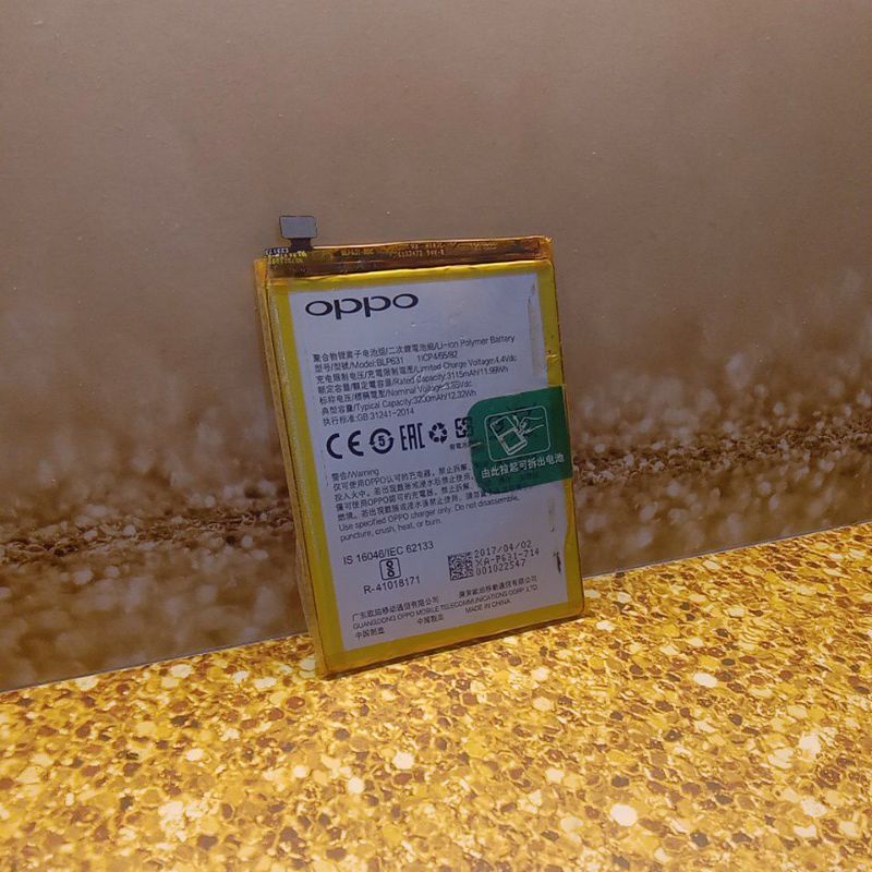 Jual Baterai Batre Batu Battery Oppo F3/F5/F5 Youth BLP631 Original Copotan | Shopee Indonesia