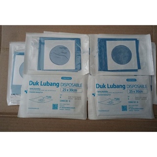 Jual Duk Lubang Steril Duk Operasi Bolong 25x30cm | Shopee Indonesia