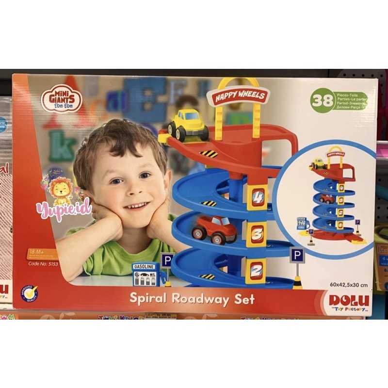 Jual dolu spiral roadway playset / mainan mobil-mobilan | Shopee Indonesia