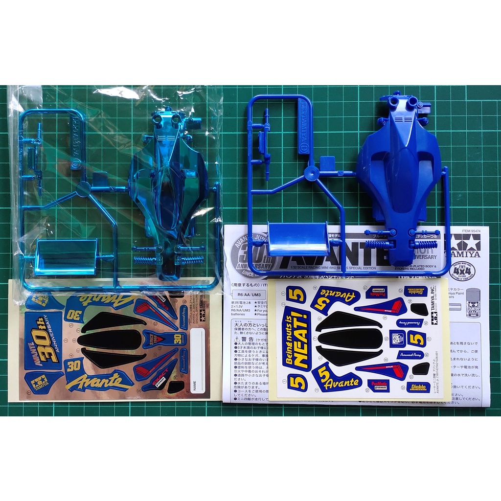 Jual Tamiya 95474 Body Avante Junior 30th Anniversary Special | Shopee ...
