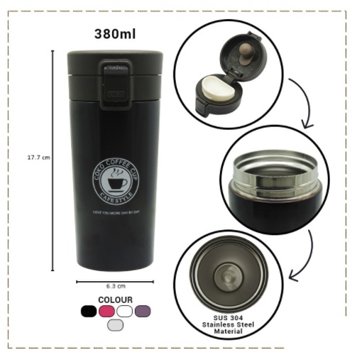 Jual Tumbler kopi - Tumbler Double Wall Stainless Steel Vacuum Cup ...