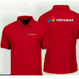 Jual Kaos Pertamina kaos polo katun Pertamina kaos kerah Pertamina baju ...