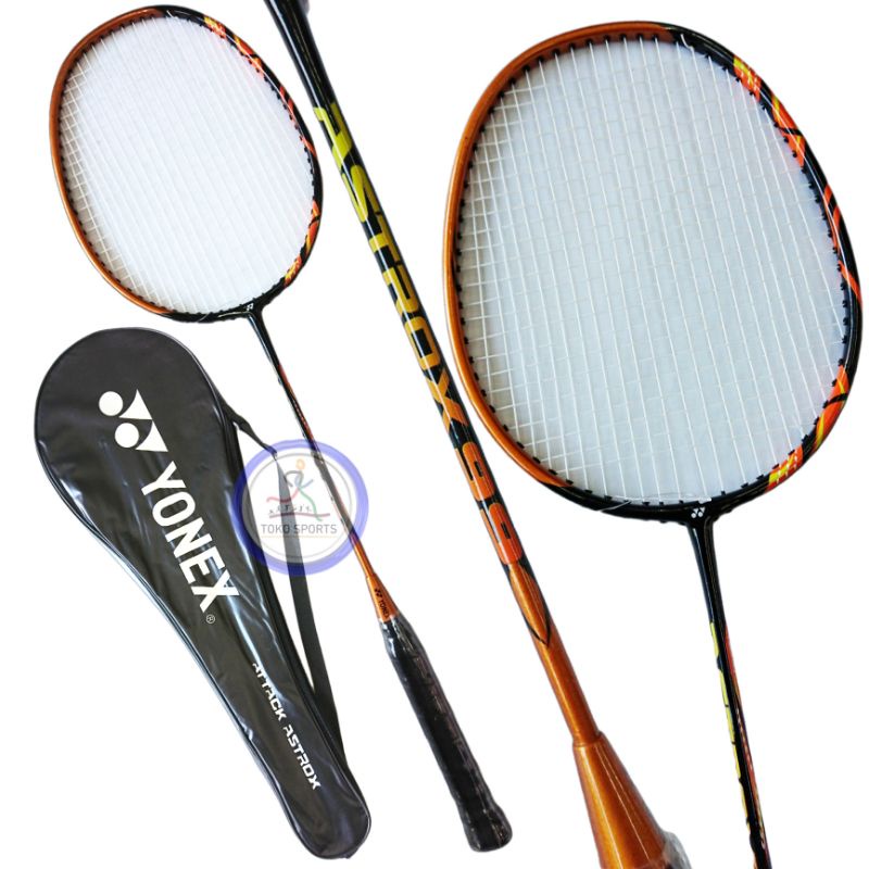Jual Raket Yonex Lengkap Badminton Semi Karbon siap pakai bisa dipakai ...