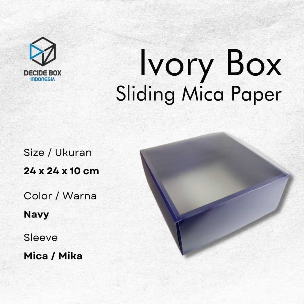 Jual Decide Box Indonesia - Ivory Clothing Box Sliding Model With Mika ...