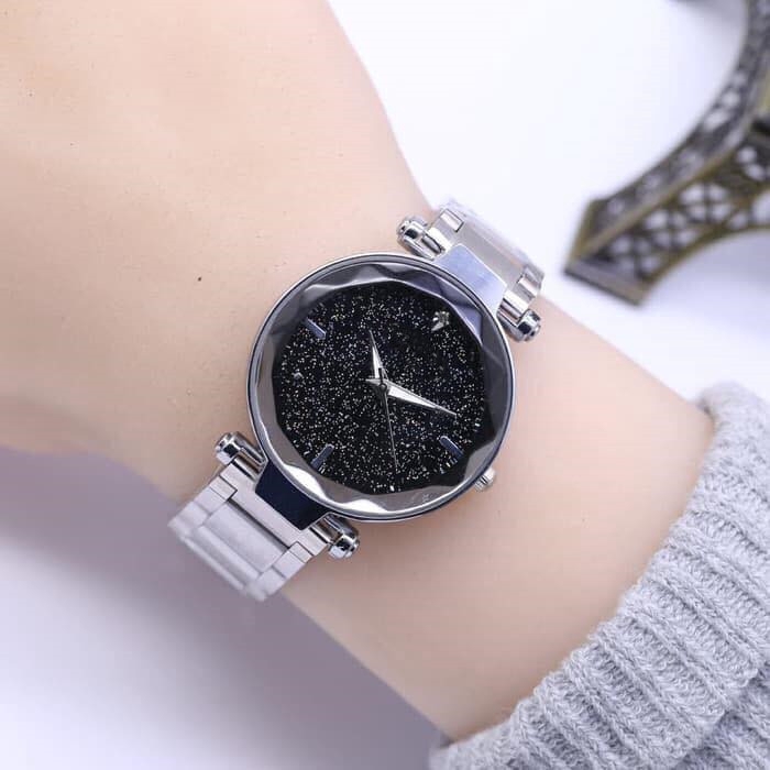 Jam Tangan Rantai Stainless Cewek / Jam Tangan Fashion / Arloji / Jam ...