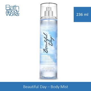 Jual Bath & Body Works Beautiful Day Series Blue Body Mist Full Size ...