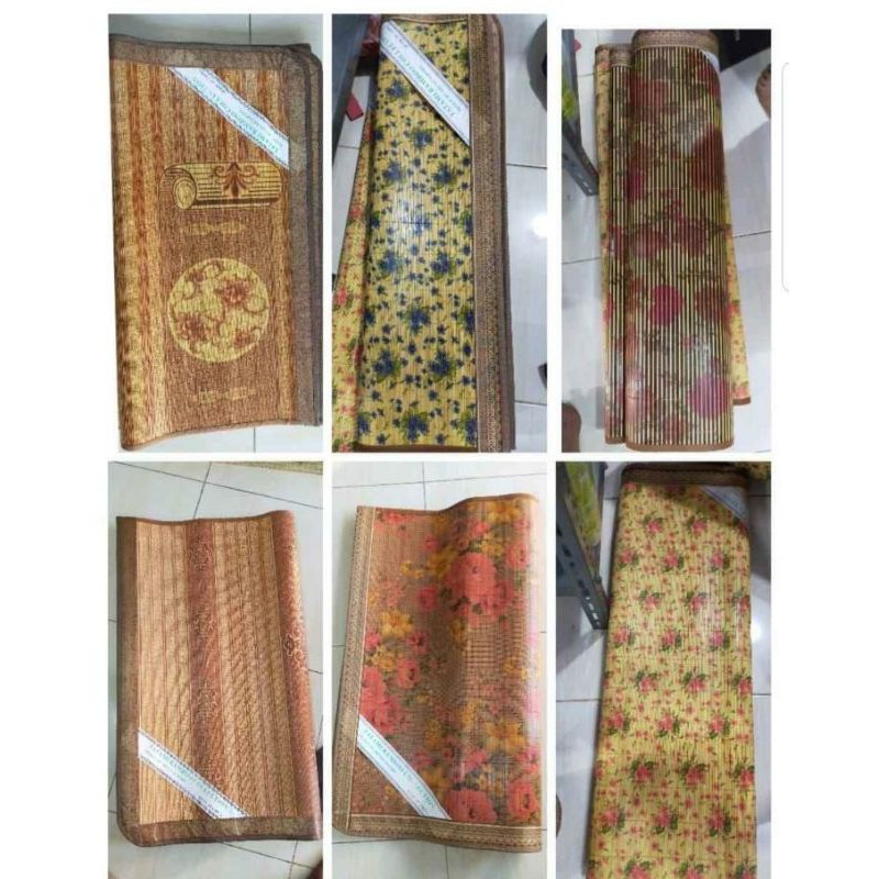 Jual Tikar Bambu Cantik Tatami terpesona | Shopee Indonesia