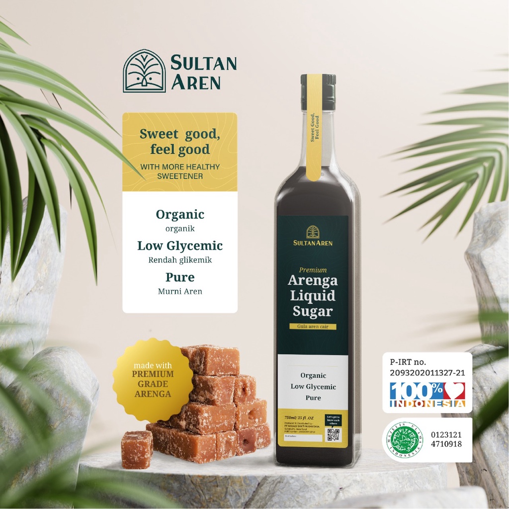 Jual Gula Aren Cair Liquid asli Maharenga Premium 750 ml | Shopee Indonesia