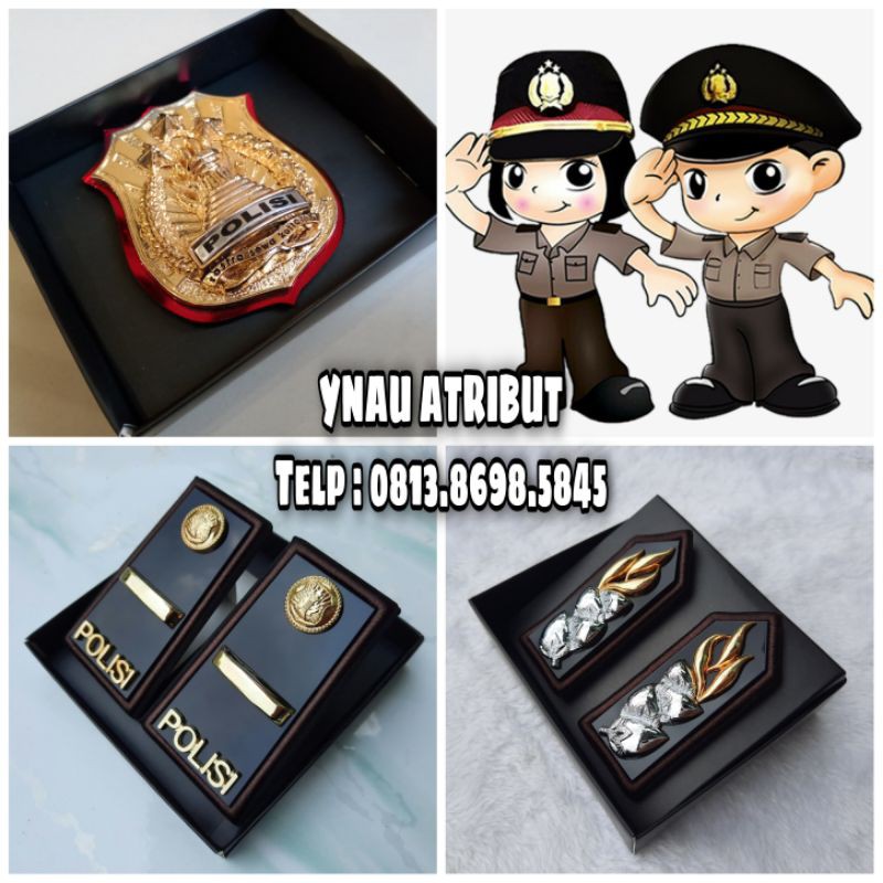 Jual Pangkat Ipda Polri + Monogram Polri + Kewenangan Polri | Shopee ...