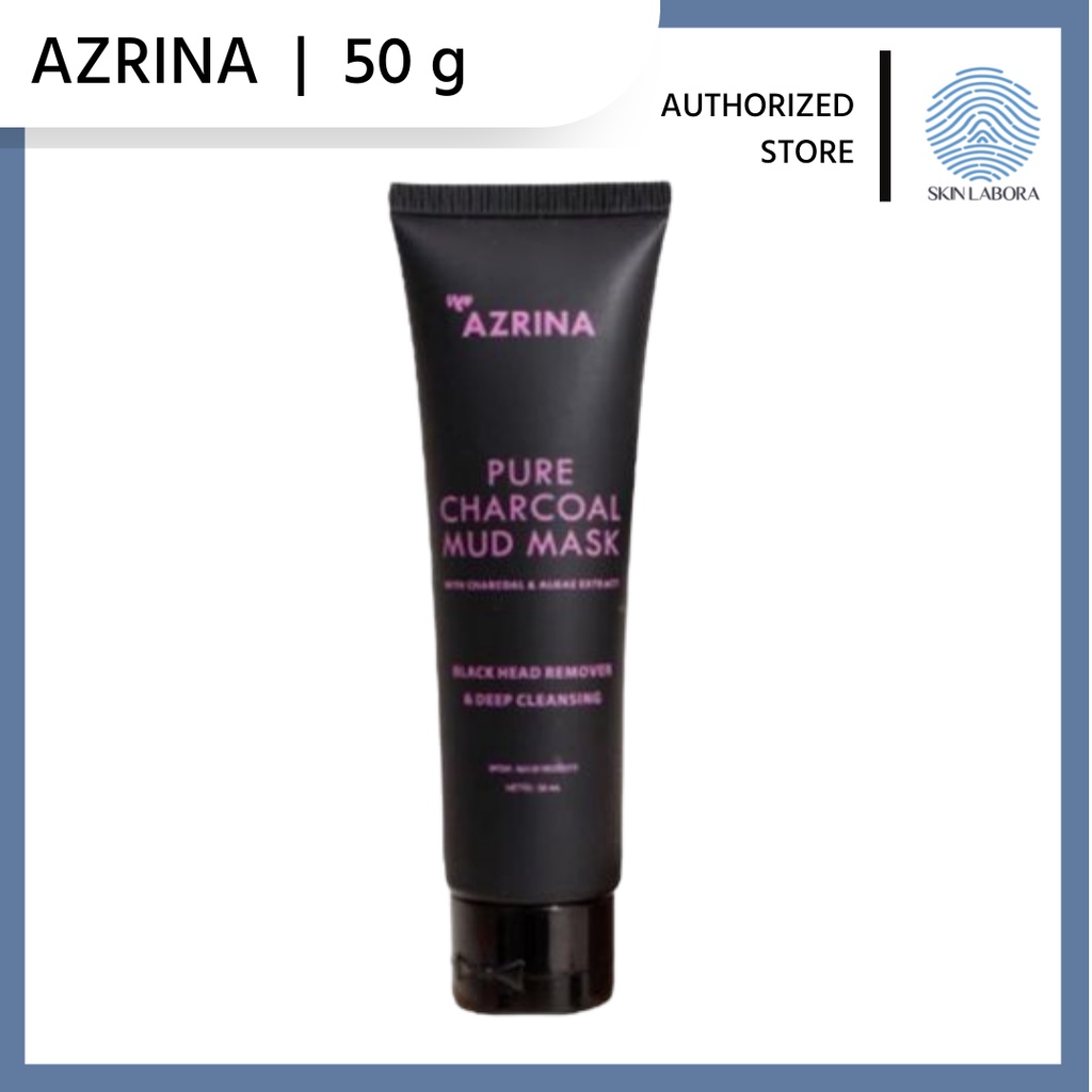 Jual AZRINA - Pure Charcoal Mud Mask 50g | Shopee Indonesia
