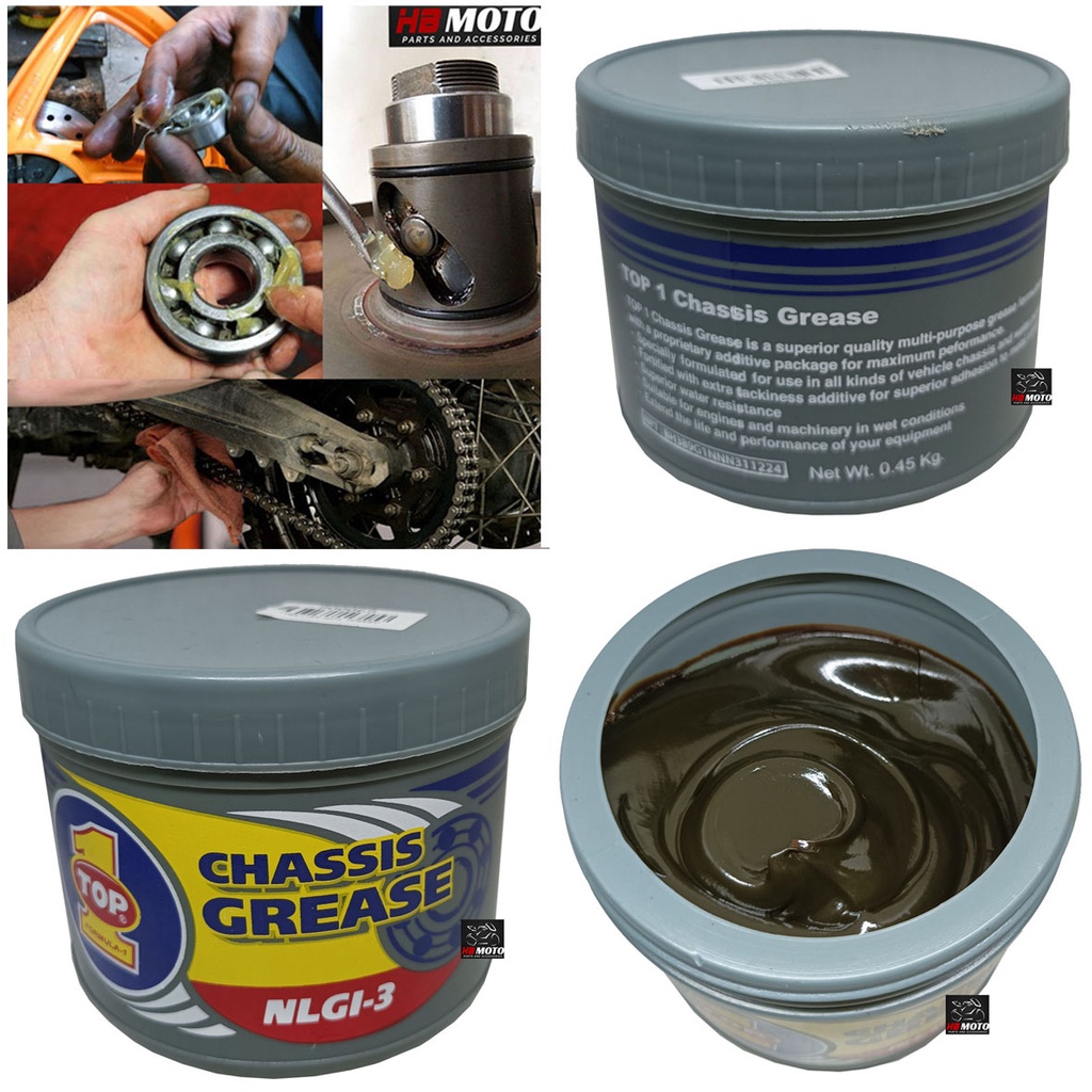 Jual Minyak Gemuk TOP 1(ONE) CHASSIS GREASE NLG1-3 450 GRAM/GREASE ...