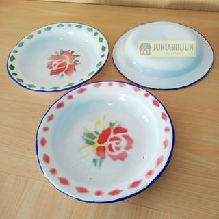 Piring Seng 20 Cm & 22 cm ( Dijual Per 6 Pcs ) | Shopee Indonesia