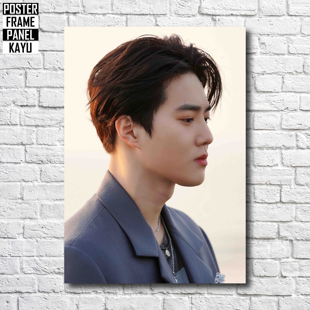 Jual Poster EXO Suho Self Portrait Frame Kayu Solid A4 SHO007 | Shopee ...