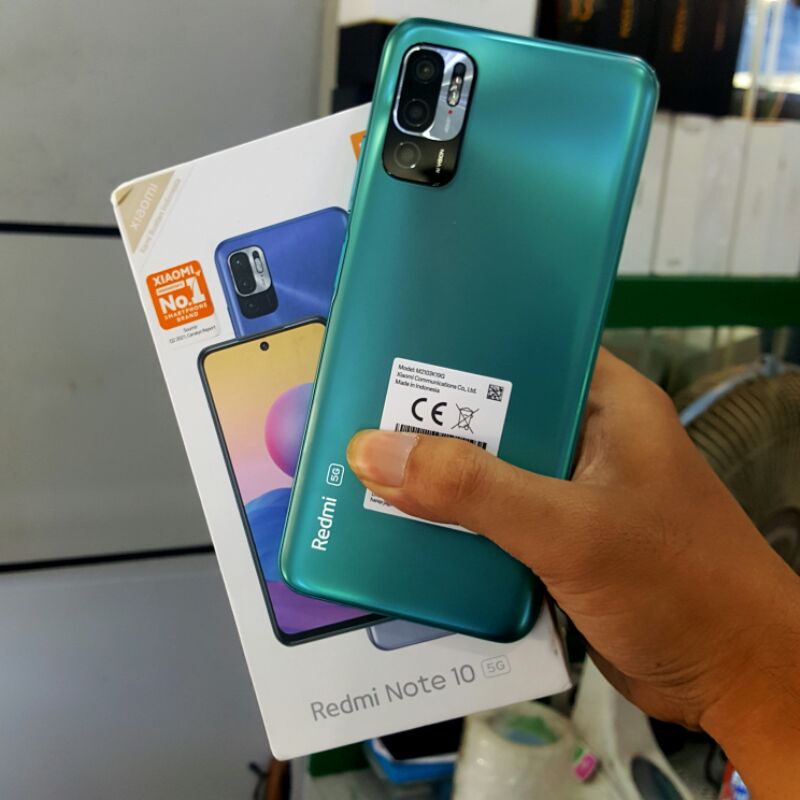 Jual redmi note 10 5G ram 8gb second bekas pakai fullset original ...