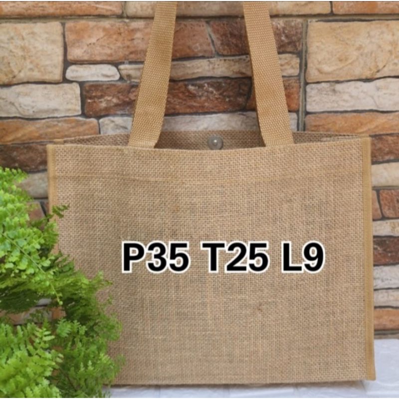 Jual TAS GONI POLOS Tote Bag Goni Besar | Shopee Indonesia