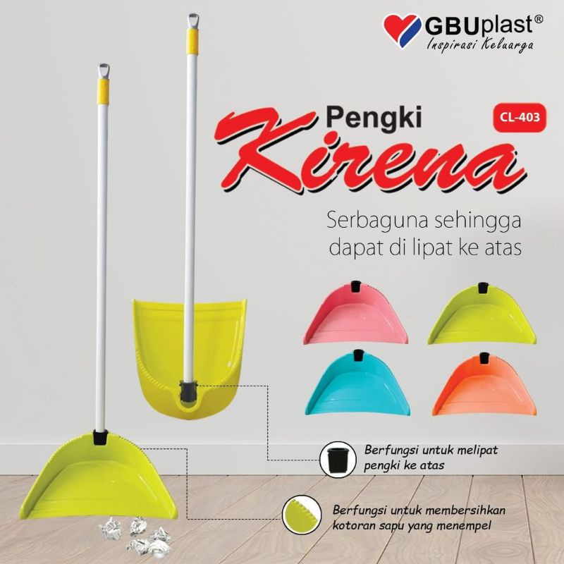 Jual Pengki Lipat GBU Plast Kirena CL-403 Gagang Besi Kuat Kokoh ...