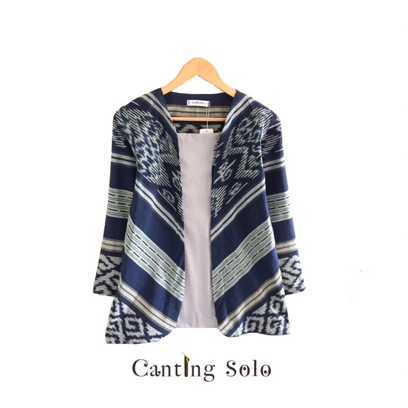 Jual Batik Rama Tenun Kerja Kantor Wania Hijab Modern | Shopee Indonesia