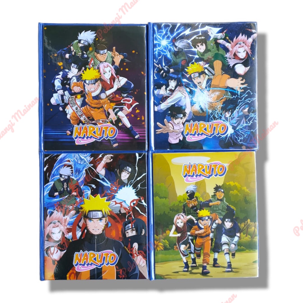 Jual Album Kartu Naruto Sedang kapasitas 96 pcs | Shopee Indonesia