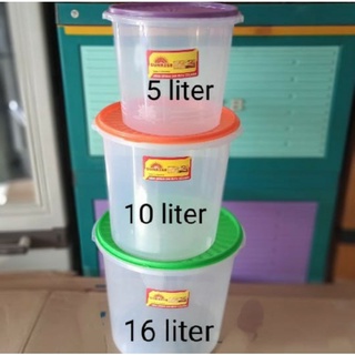 Jual Sealware Toples Plastik 5 L Sunrise 5L / Toples Kerupuk 5 Liter | Shopee Indonesia
