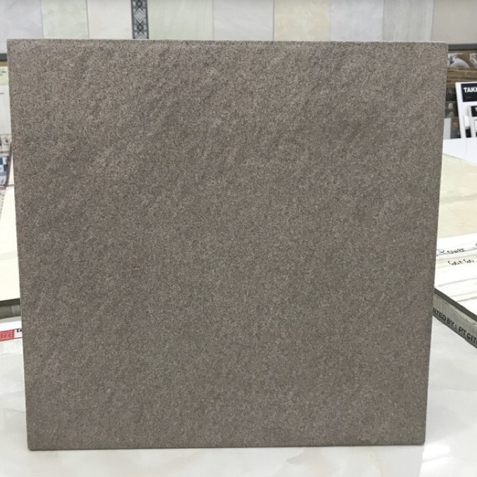 Jual Keramik Lantai kasar impresso rocky grey 40 x 40 | Shopee Indonesia