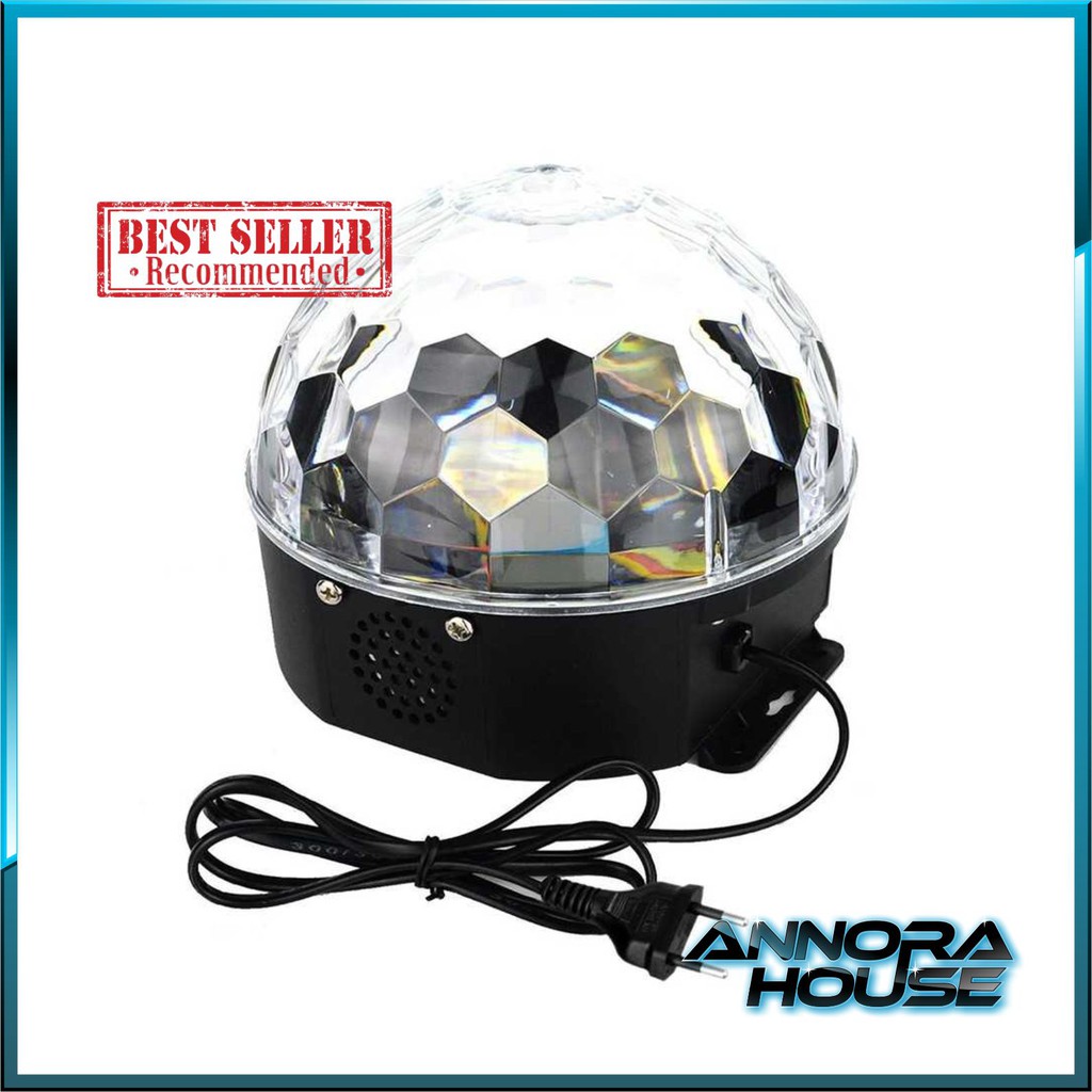 Jual Lampu Hias Disko Dekorasi Panggung Warna Warni Crystal Magic Ball ...