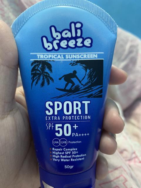 Bali Breeze Sport Extra (Biru) & Tropical Sunscreen (Kuning) | Shopee ...