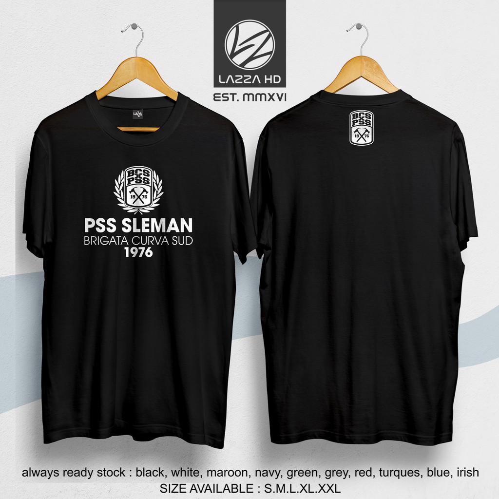 Jual Kaos / Baju / Tshirt Distro BCS PSS SLEMAN BRIGATA CURVA SUD 1976 ...