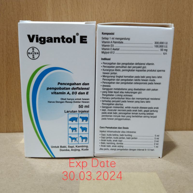 Jual Vigantol E 50ml (vitamin A, D3, dan E) | Shopee Indonesia