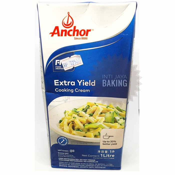 Jual Anchor Extra Yield Cooking Cream 1 L | Shopee Indonesia
