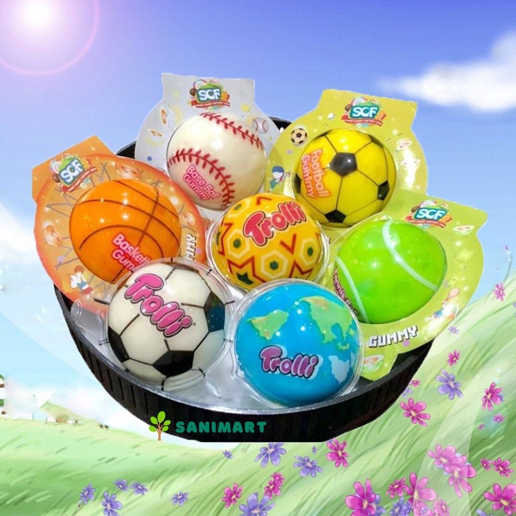 (Ready) Trolli Planet Gummy / Trolly Gummi Permen Korea 1 pc Permen ...