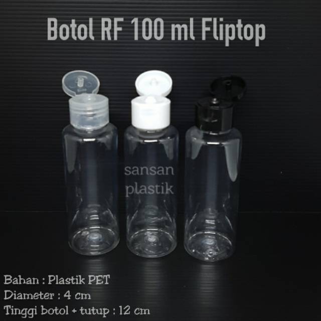 Jual Botol fliptop 100 ml / botol 100ml Fliptop / Botol RF 100 ml ... Jual Botol fliptop 100 ml / botol 100ml Fliptop / Botol RF 100 ml ...