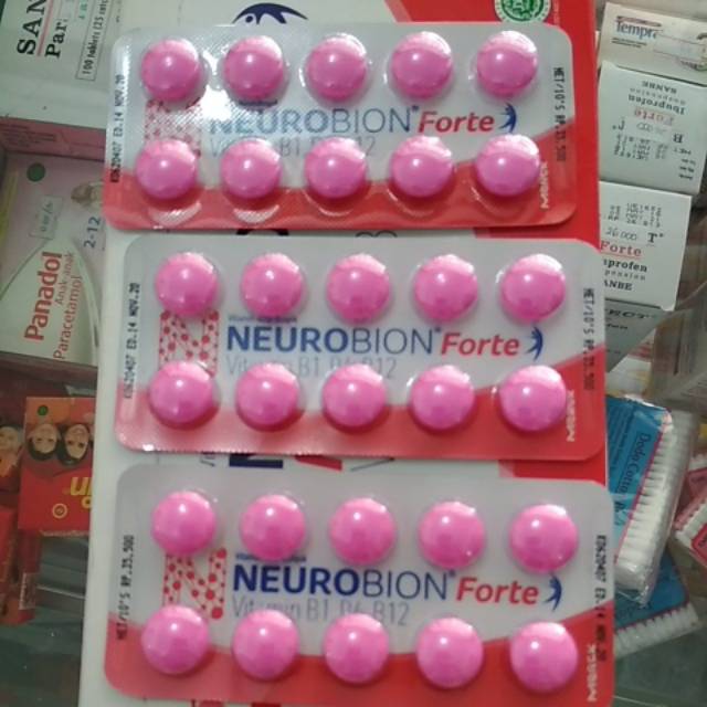 Jual Neurobion Forte Tablet (Vitamin Neurotropik) | Shopee Indonesia