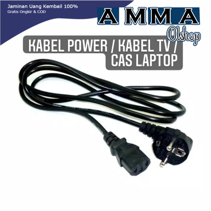 Jual Kabel Power PC / CPU Komputer Laptop / Sambungan Cas Netbook ...