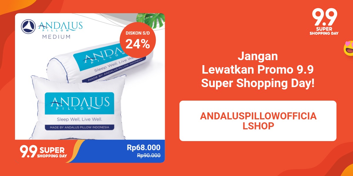 Toko Online Andalus Pillow Official Shop | Shopee Indonesia