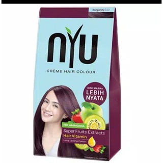Jual Hair color NYU/cat rambut nyu 5 varian warna | Shopee Indonesia