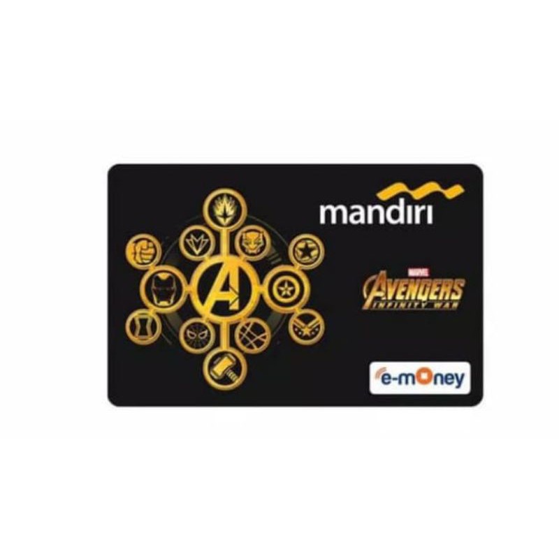 Jual Mandiri E-Money Logo Avenger | Shopee Indonesia