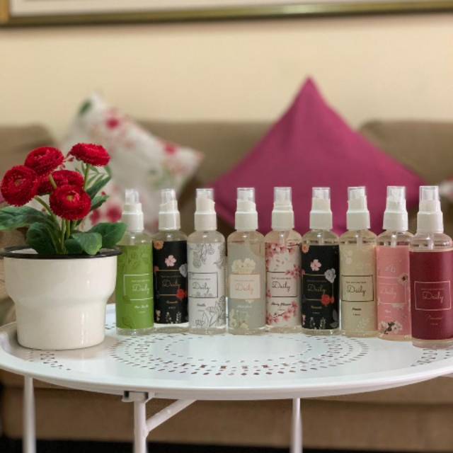 Jual DAILY ROOM & LINEN SPRAY | Shopee Indonesia