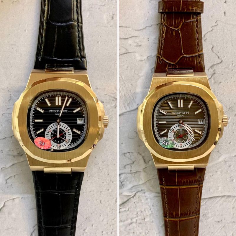 Jual JAM TANGAN PRIA PATEK PHILIPPE GMT MOONPHASE ROSE GOLD & BLACK ...